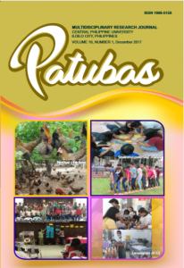Patubas Volume 12(1), December 2017
