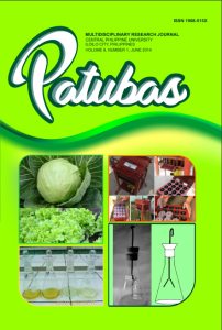 Patubas Volume 9(1), June 2014