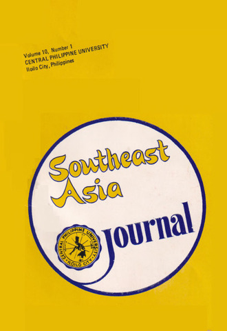 Southeast Asia Journal Volume 10(1), 1977-1978