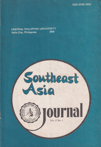 Southeast Asia Journal Volume 17(1), 1988-1989
